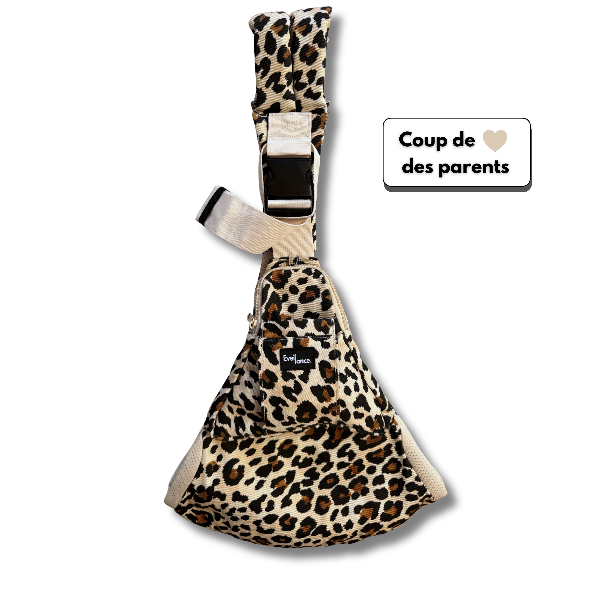 Porte-bébé Léopard – Eveillance